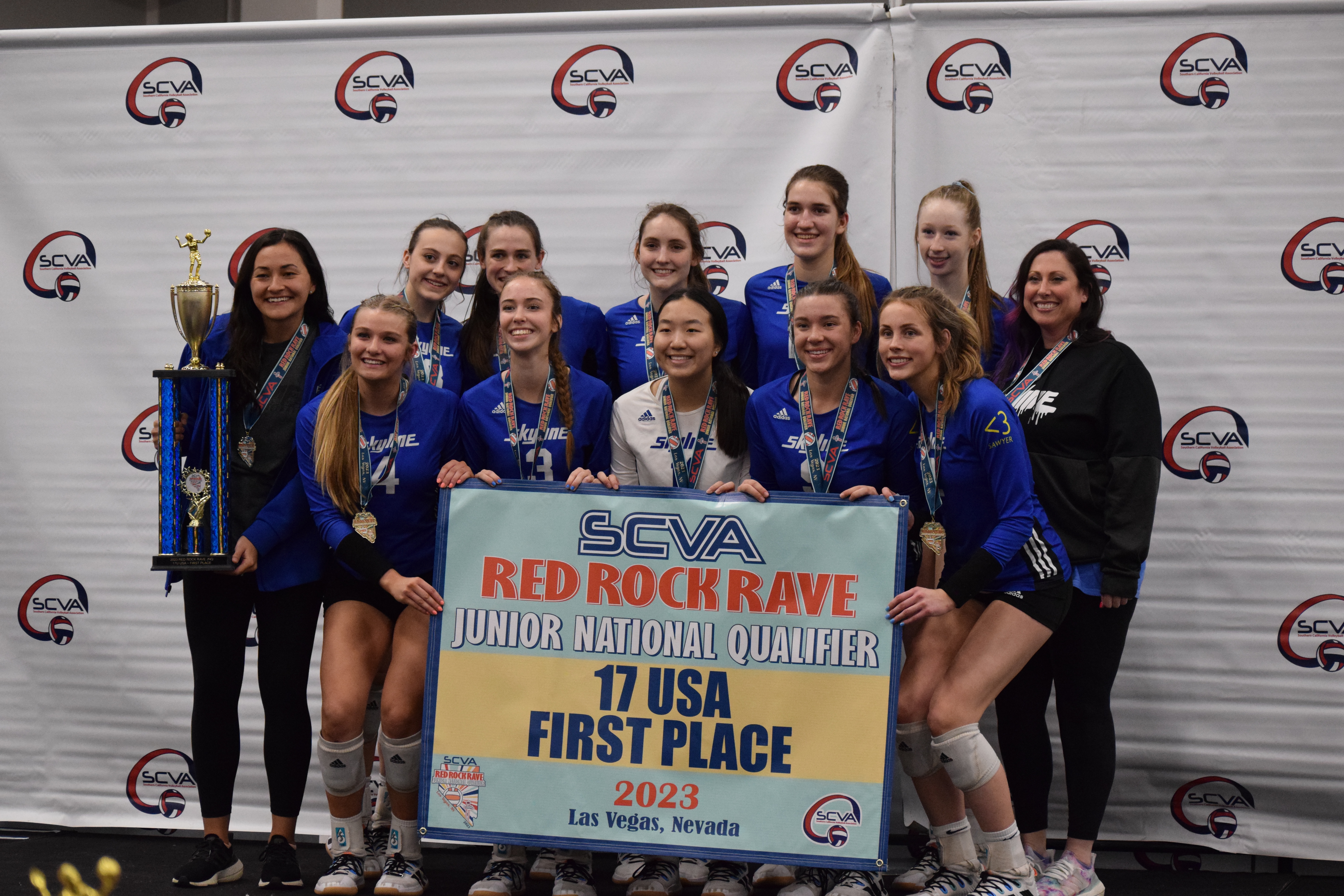Red Rock Rave NQ 17 USA Champions - Dallas Skyline 17 Black | Prep Dig