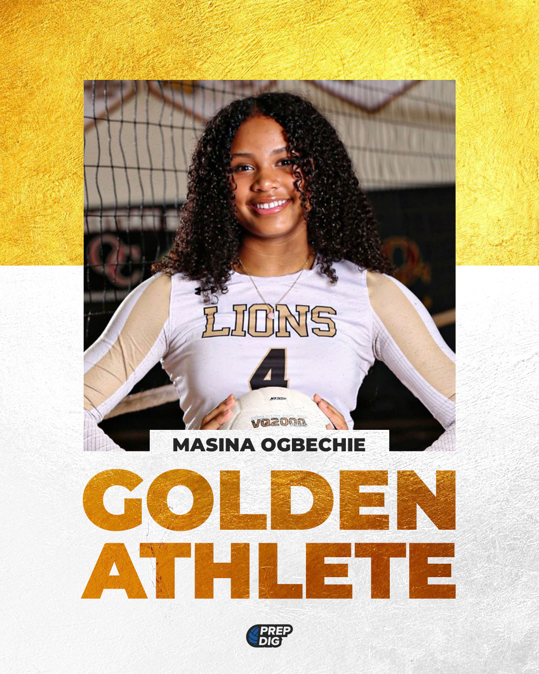 Golden Athlete: Masina Ogbechie Shares Spotlight with Teammates | Prep Dig