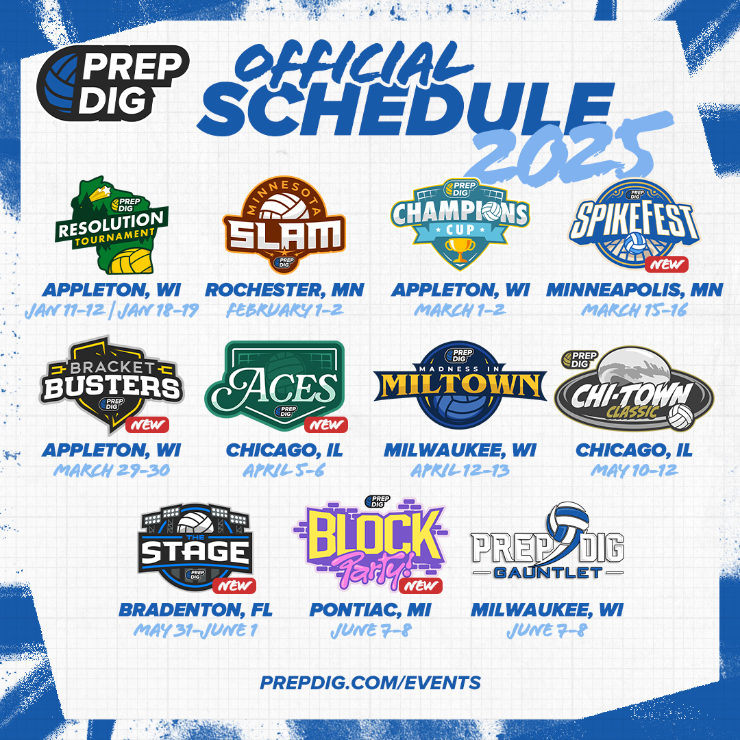 2025 Prep Dig Tournament Dates Are Live Prep Dig