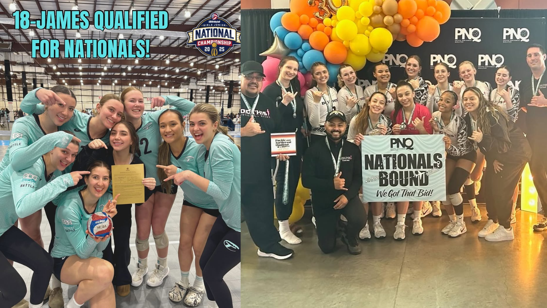 USAV GJNC Bid Tracker: Tstreet SN 18 James, Dig This 18 Black | Prep Dig