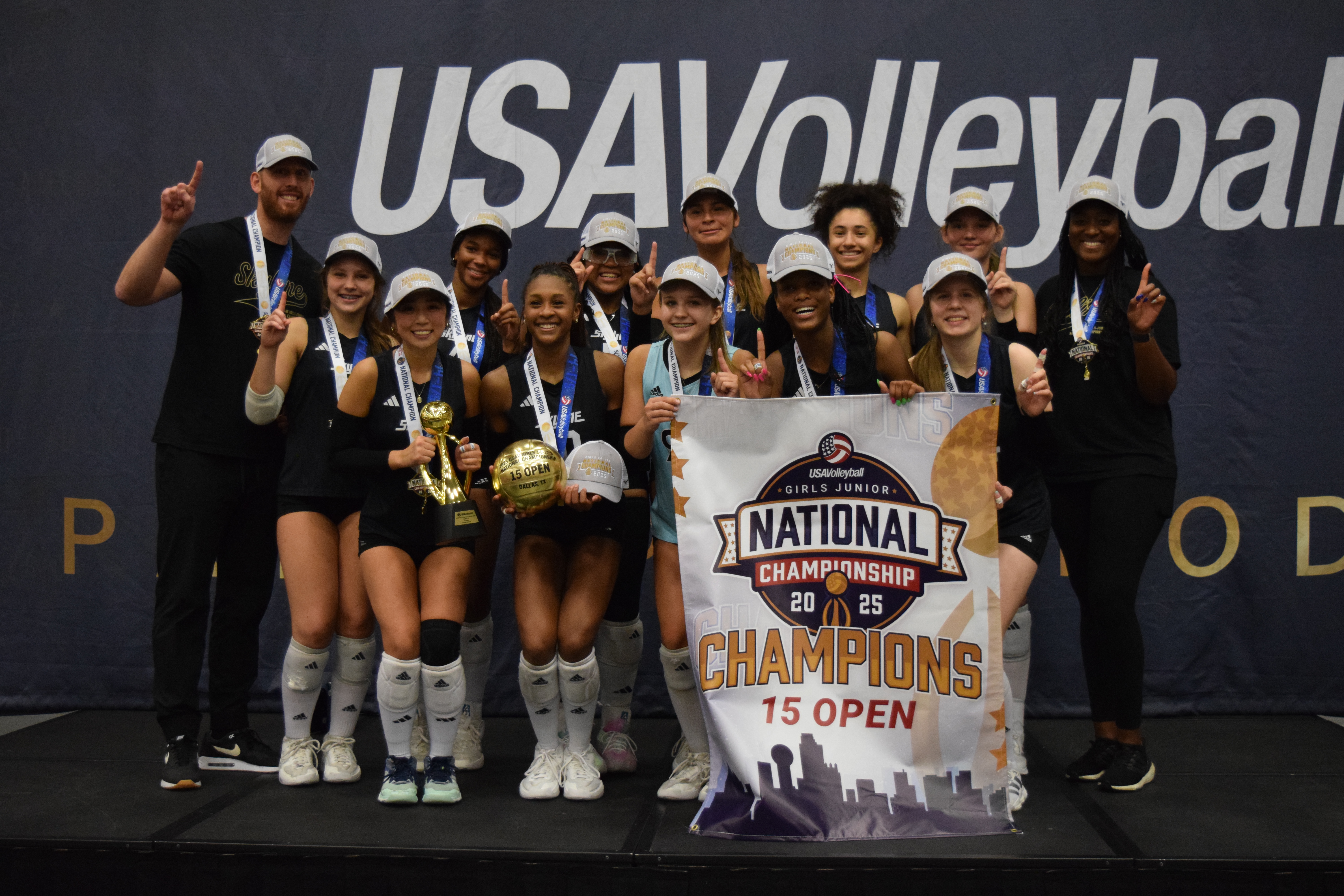 USAV GJNC 15 Open Champs - Dallas Skyline 15 Royal Yun | Prep Dig