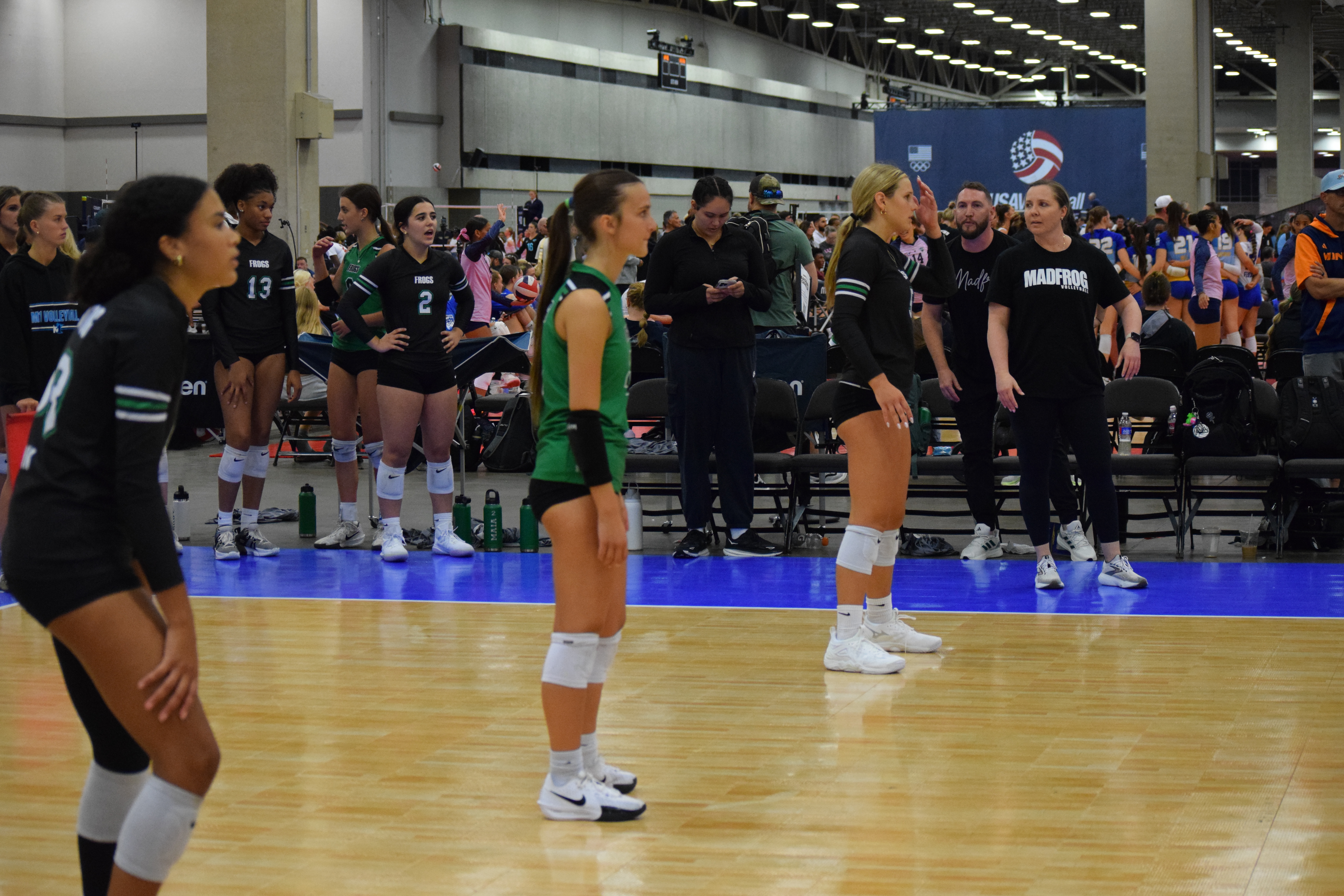 USAV GJNC 16 Open Champions - MadFrog 16 National Green | Prep Dig